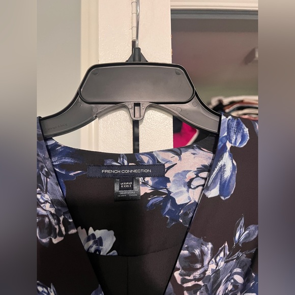 French Connection | Dresses | French Connection Navy Blue Dress With ...